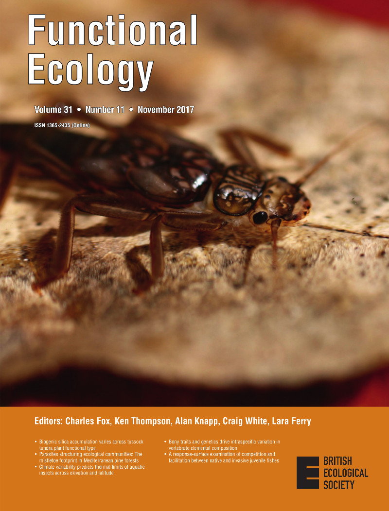 31.11 – Behind the cover – Functional Ecologists
