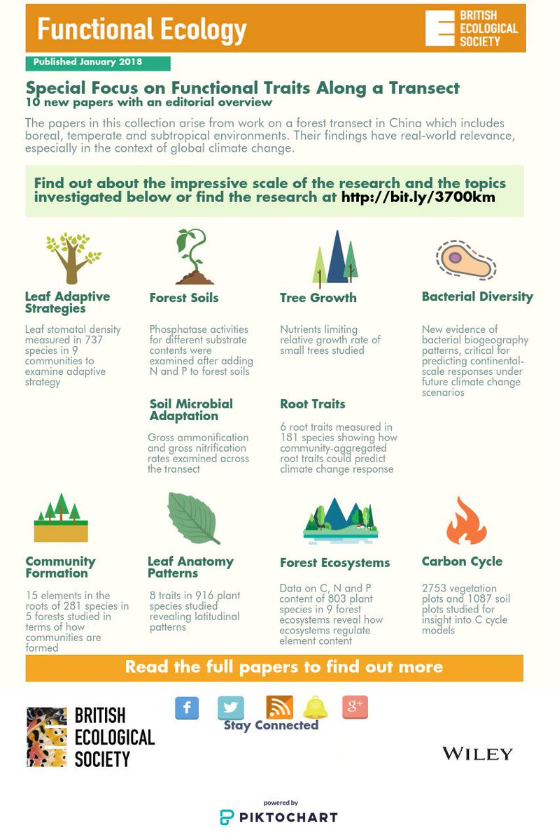 Special Focus On Functional Traits Along A Transect – Functional Ecologists
